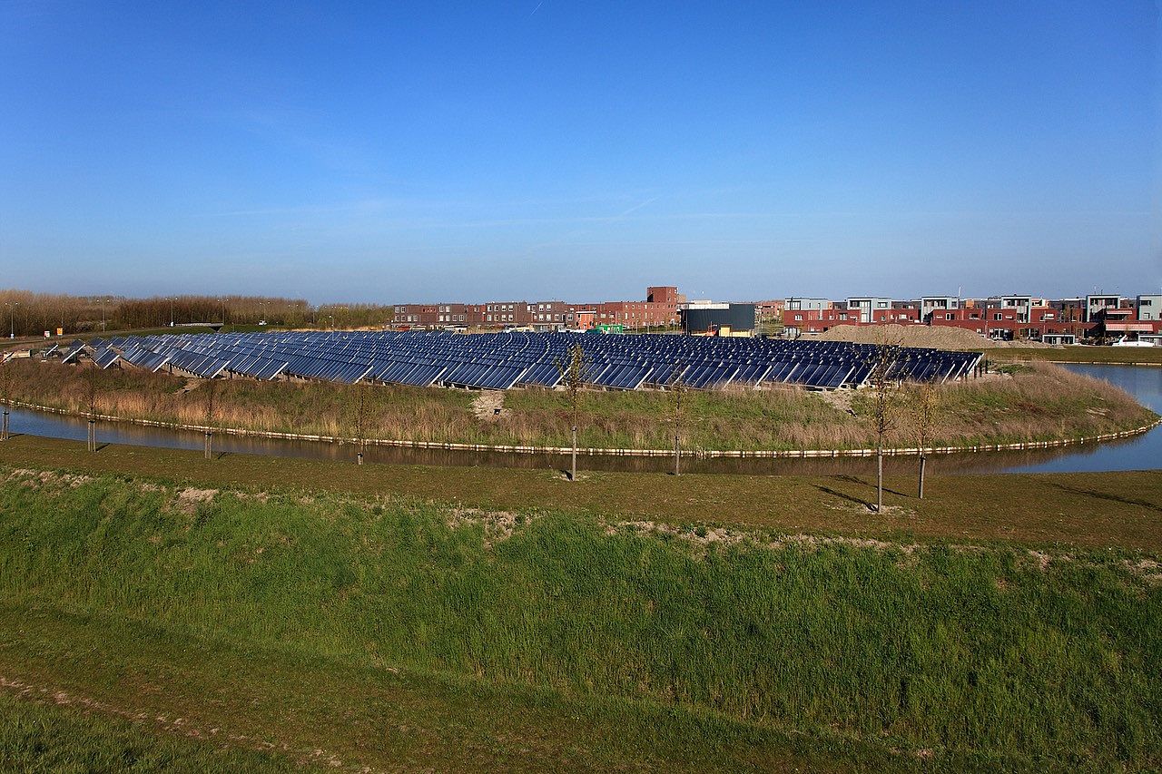 De groenblauwe kaart van Almere - Khamakar News Agency